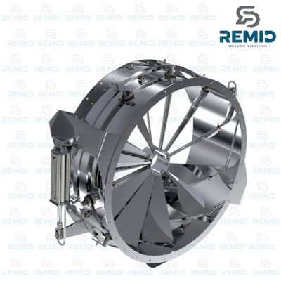 DAMPER VORTEX Industrial - para tubulações e secadores - Remid